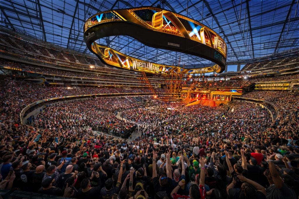 WWE holds most successful WrestleMania of all-time - Los Angeles Sports ...