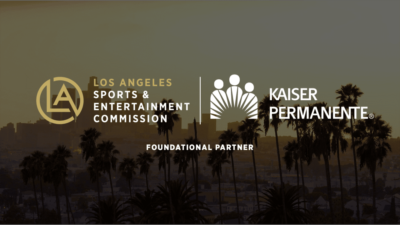 LOS ANGELES SPORTS & ENTERTAINMENT COMMISSION PARTNERS WITH KAISER ...